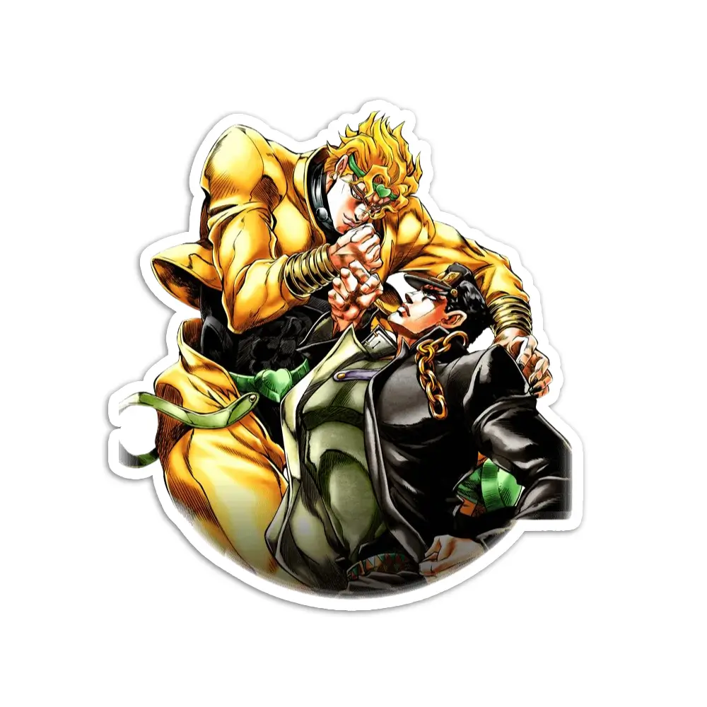 Jojo’s Bizarre Adventure Kujo Jotaro & Dio Brando Sticker 1 ...